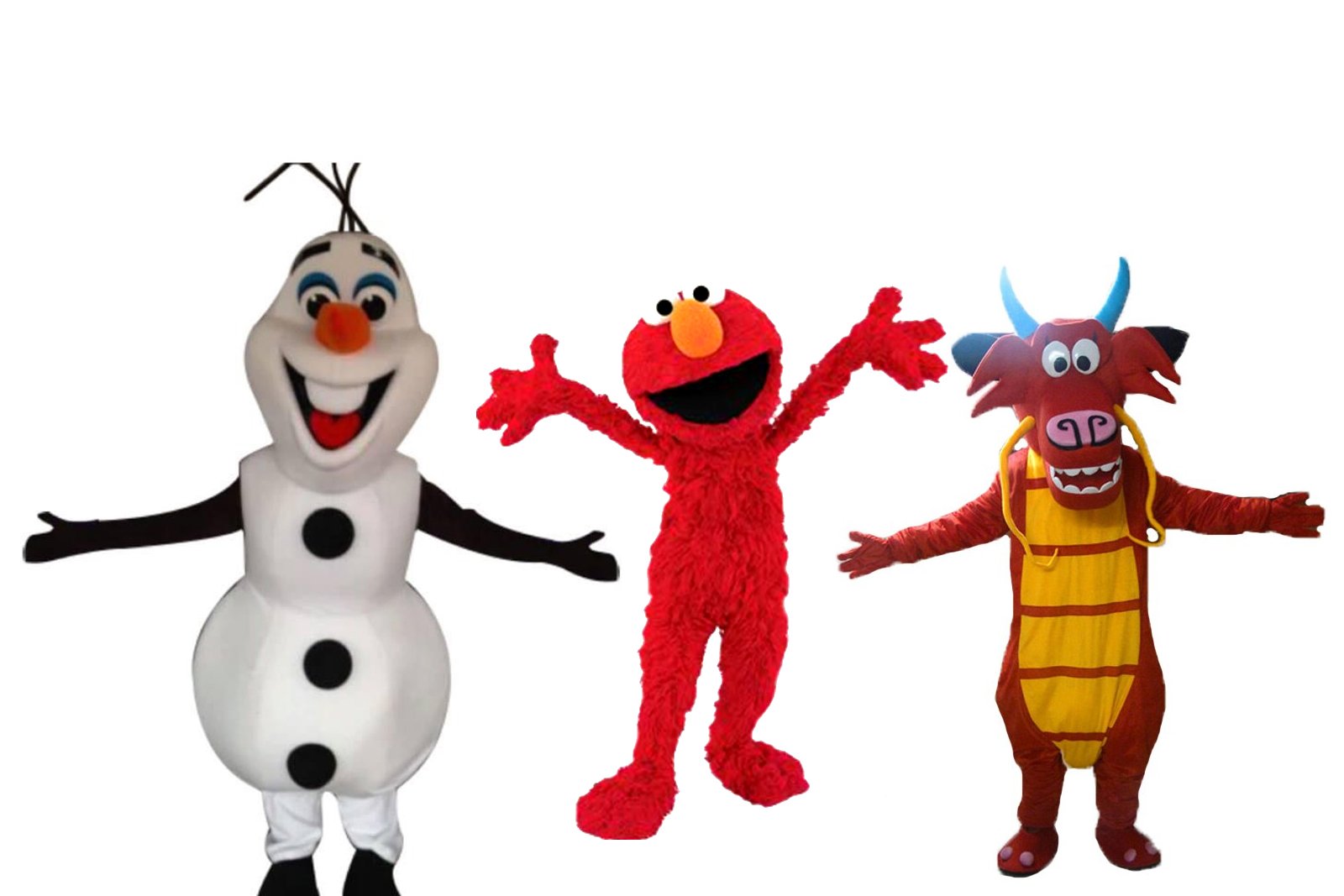 Party Character Mascots – Vertical Kids