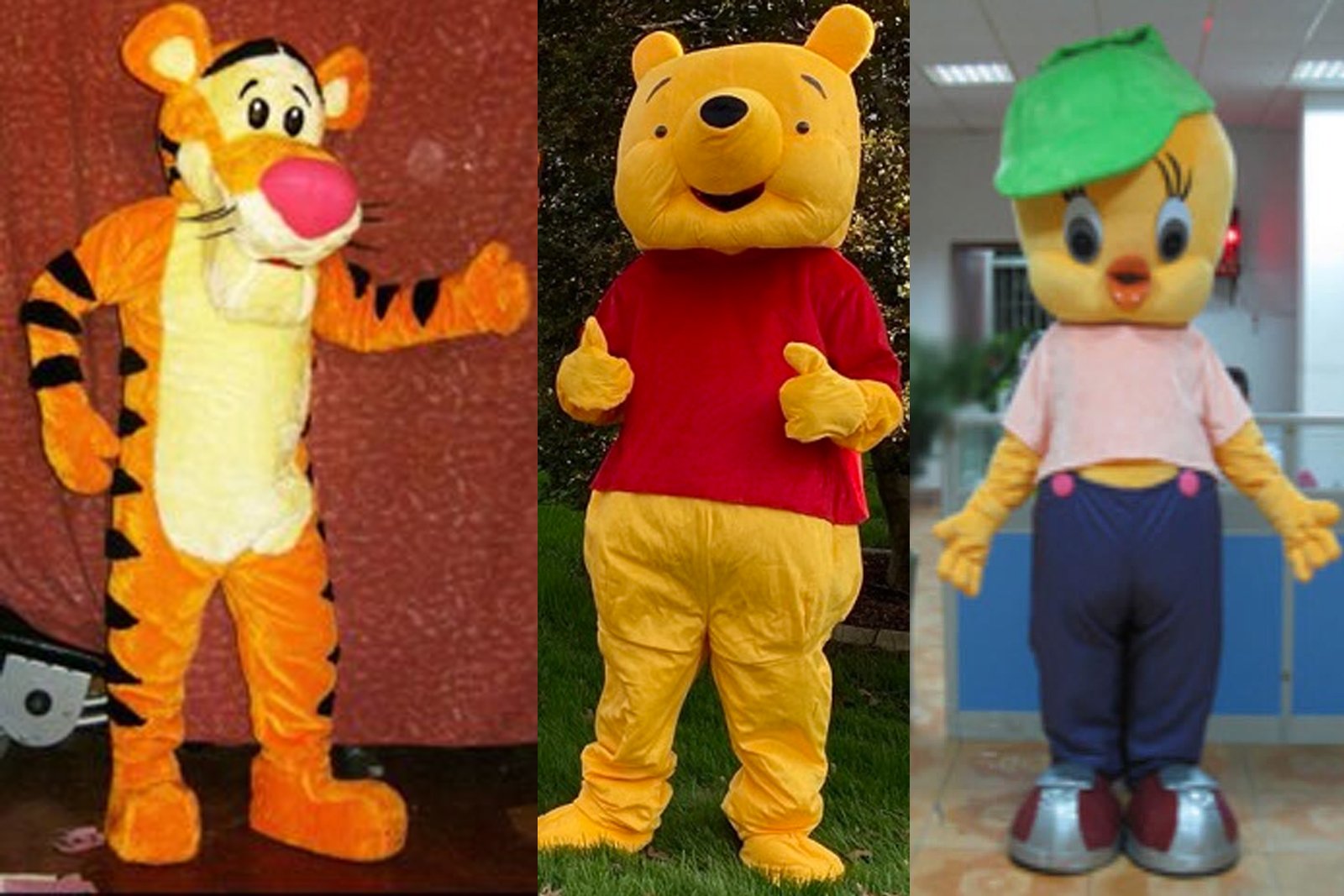 Party Character Mascots – Vertical Kids
