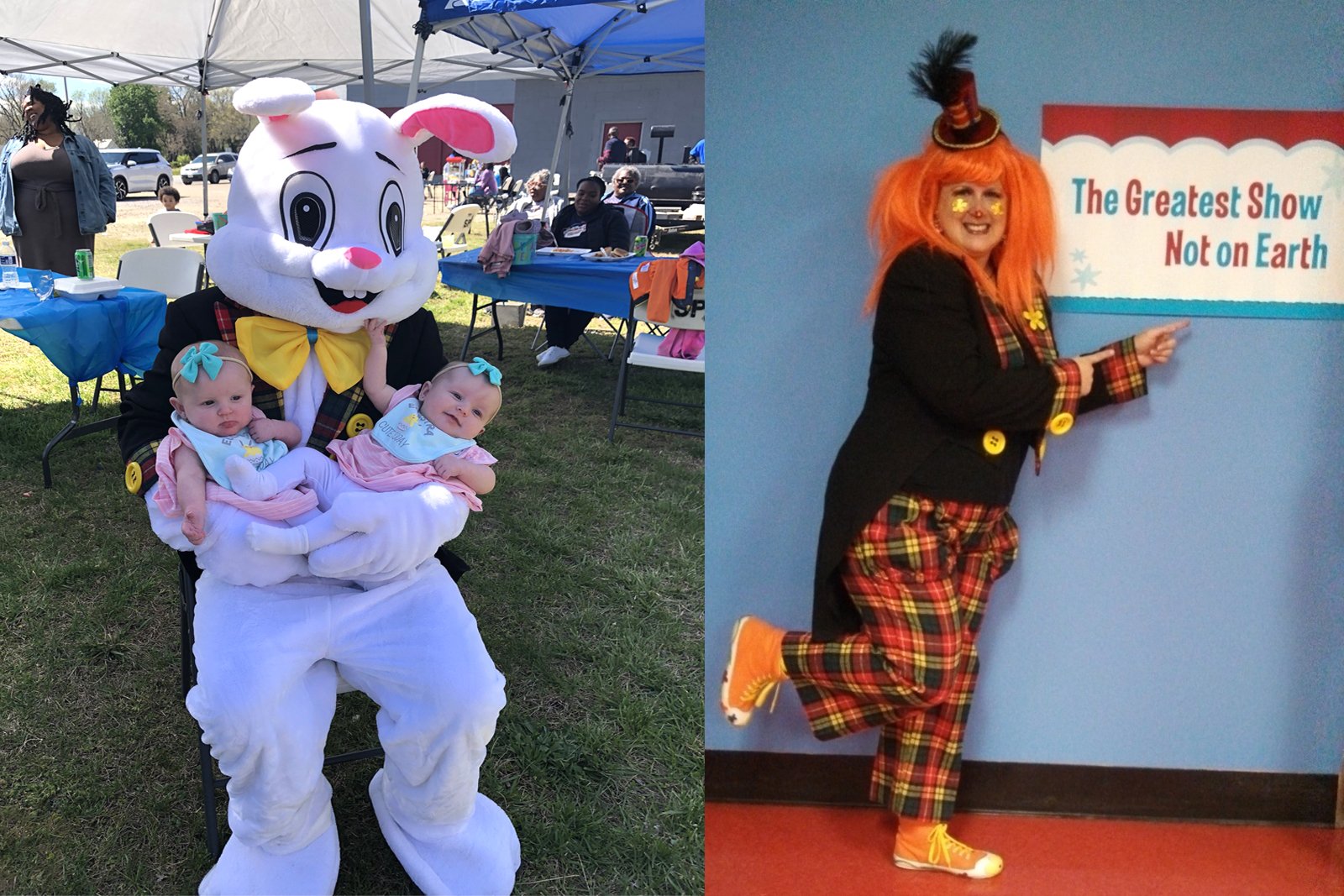 Party Character Mascots – Vertical Kids